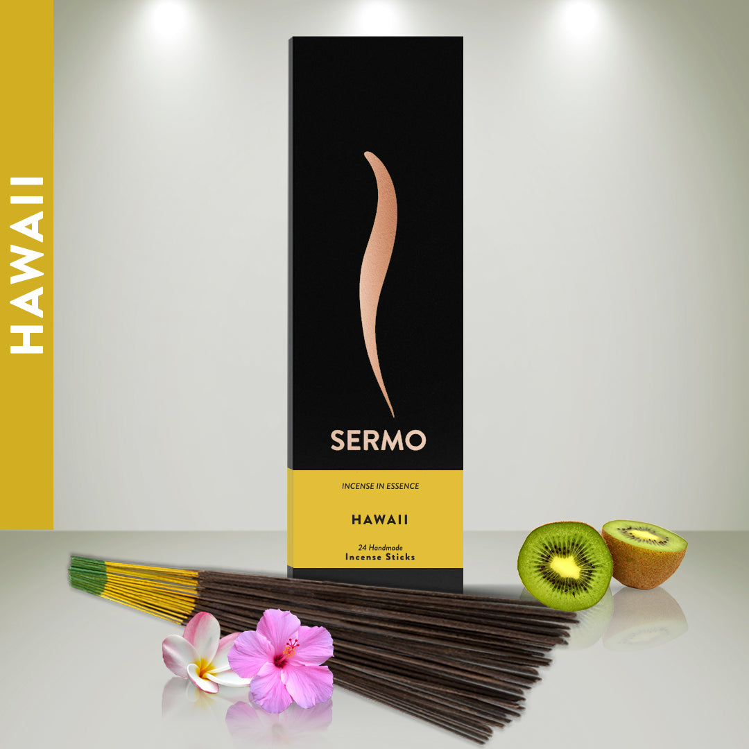 HAWAII - Sermo Premium Incense sticks (24 pieces) – Sermo Store
